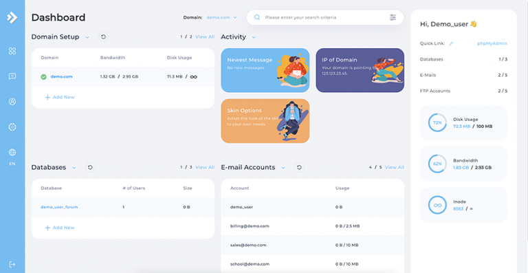 cPanel vs DirectAdmin Comparison - Best Control Panel for VPS? - RACKSET