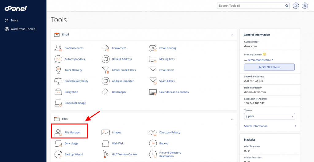 cPanel Tutorial for Beginners - RACKSET